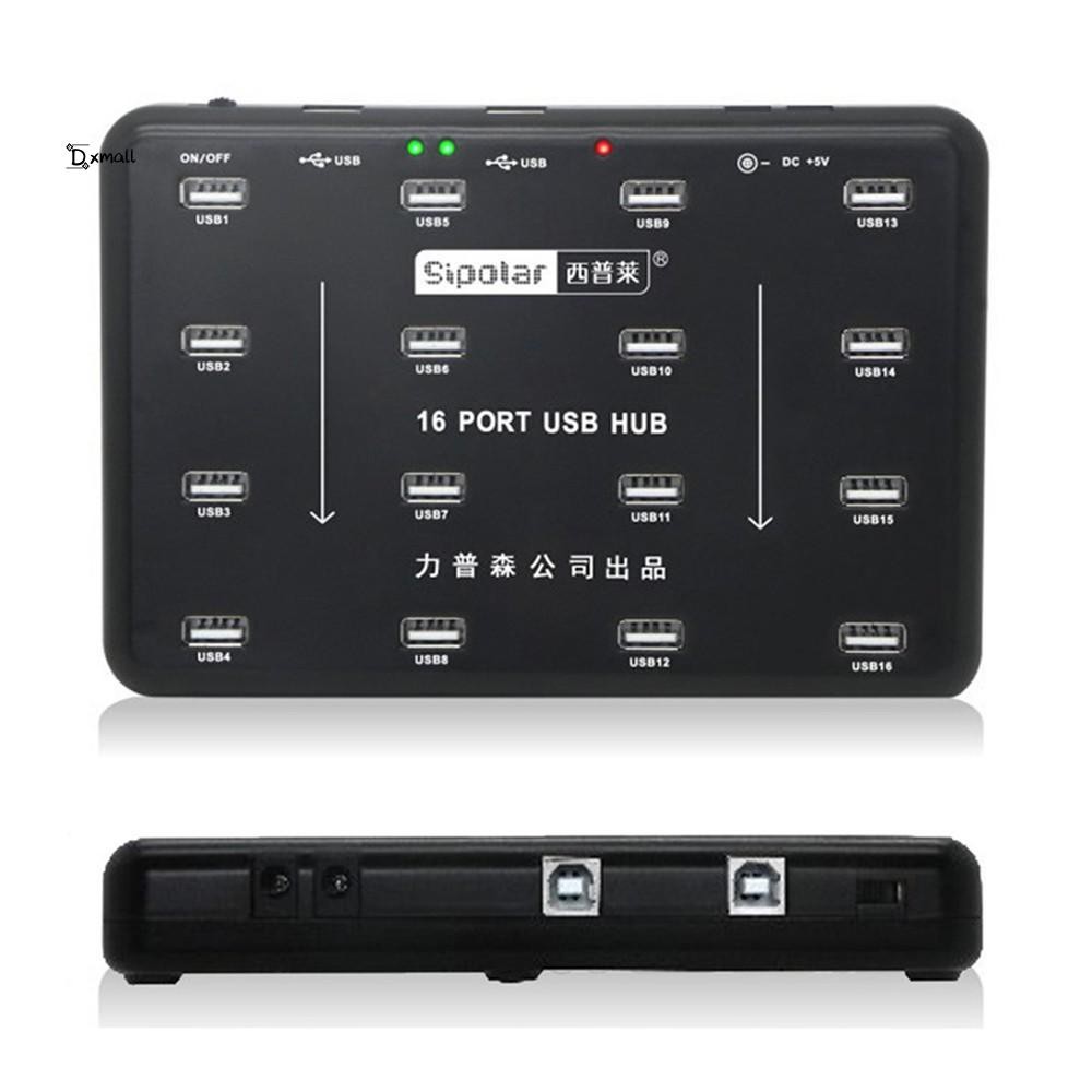 Usb2.0 16 Ports Power Hub With 5v3a Power Adapter 3CLC | Shopee Thailand