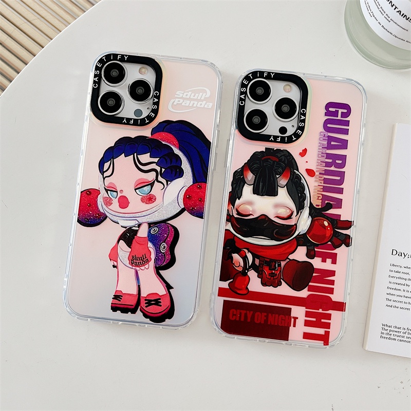 Casetify เคสโทรศัพท์มือถือ TPU กันกระแทก ลายเลเซอร์ POPMART สําหรับ ...