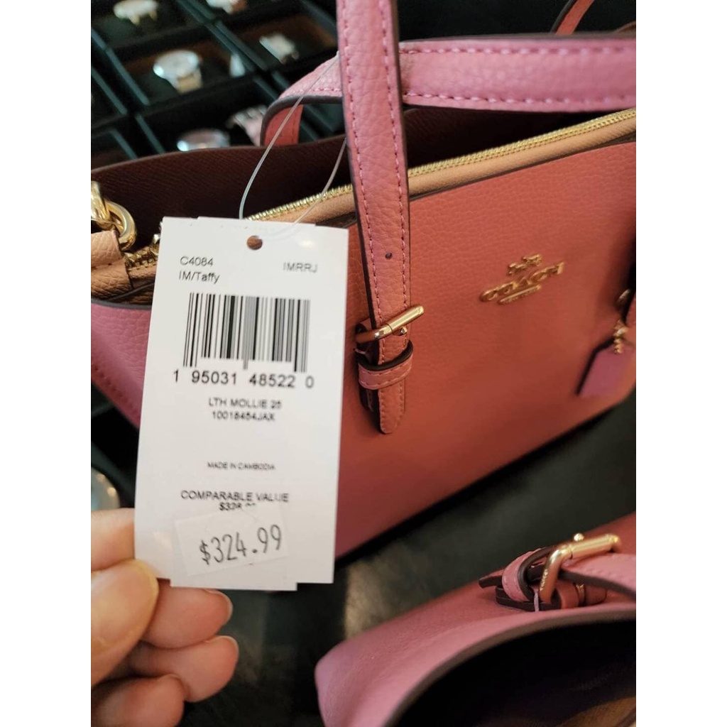พร้อมส่ง แท้ New Coach MOLLIE TOTE 25 (COACH C4084) GOLDTAFFY - pinyada ...