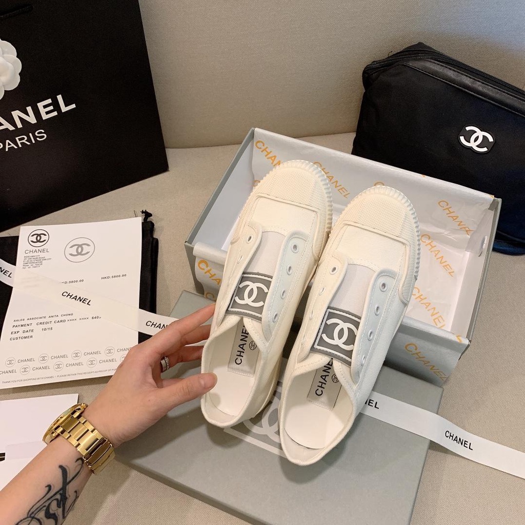 2021 Women Shoes CHANEL Chanel Super Soft and Comfortable Drug Lazy ...