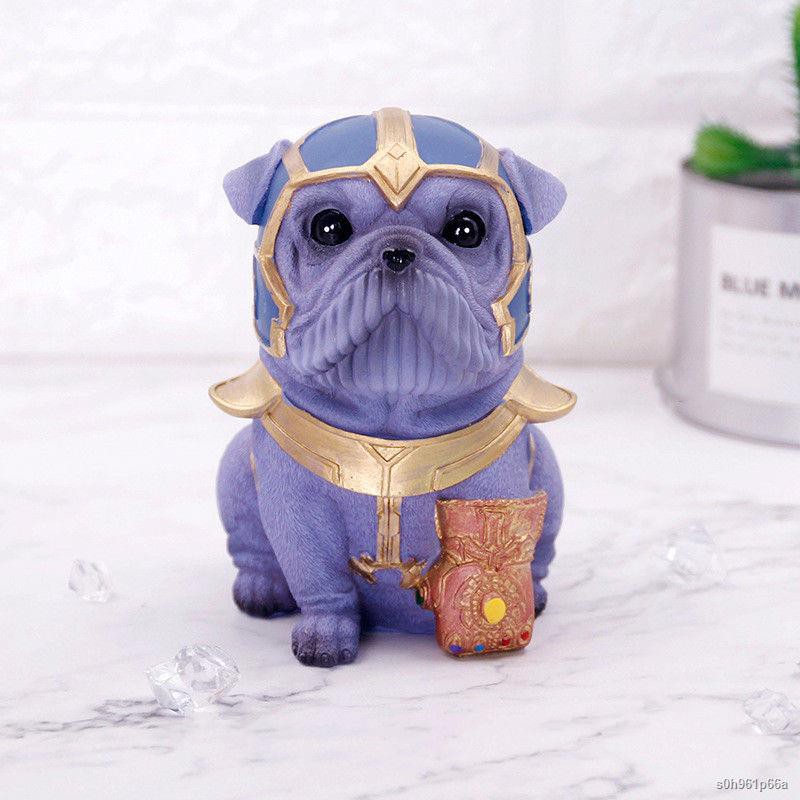 ⊕⊙┅Base Team Piggy Bank Avengers สุนัขสัตว์เลี้ยงน่ารัก Marvel สัตว์ ...