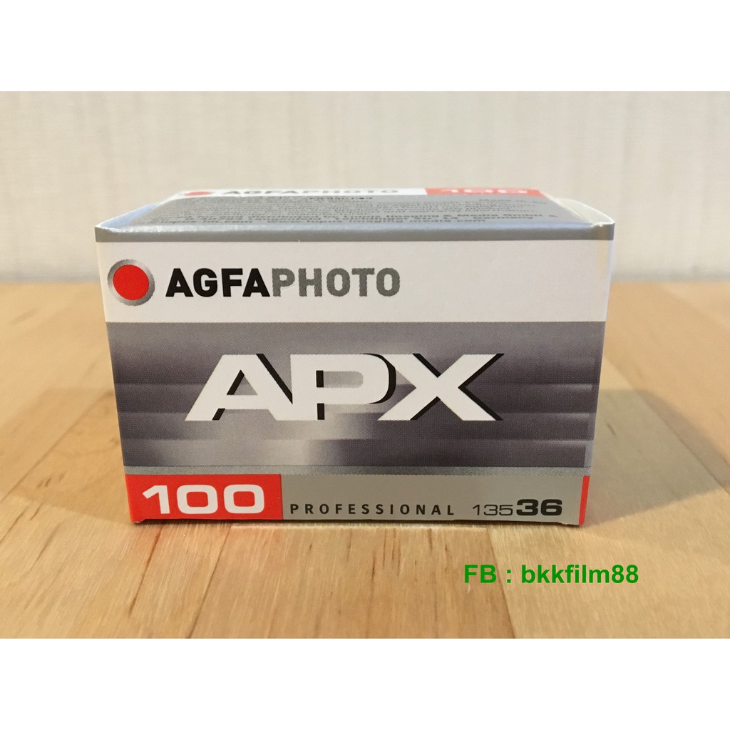 ฟิล์มขาวดำ AGFA APX 100 35mm 135-36 BW Film ฟิล์มถ่ายรูป ฟิล์ม 135 ...