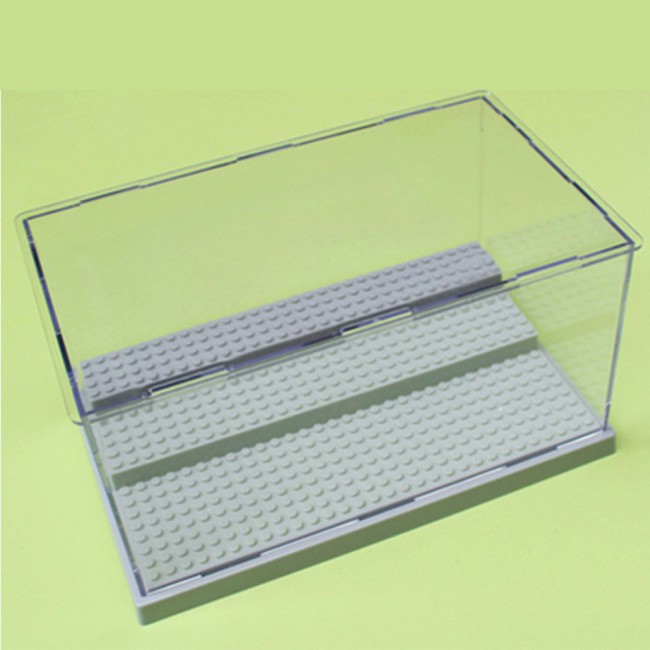 Dust-proof Transparent Display Box 3-layer Removable Acrylic Steps for ...