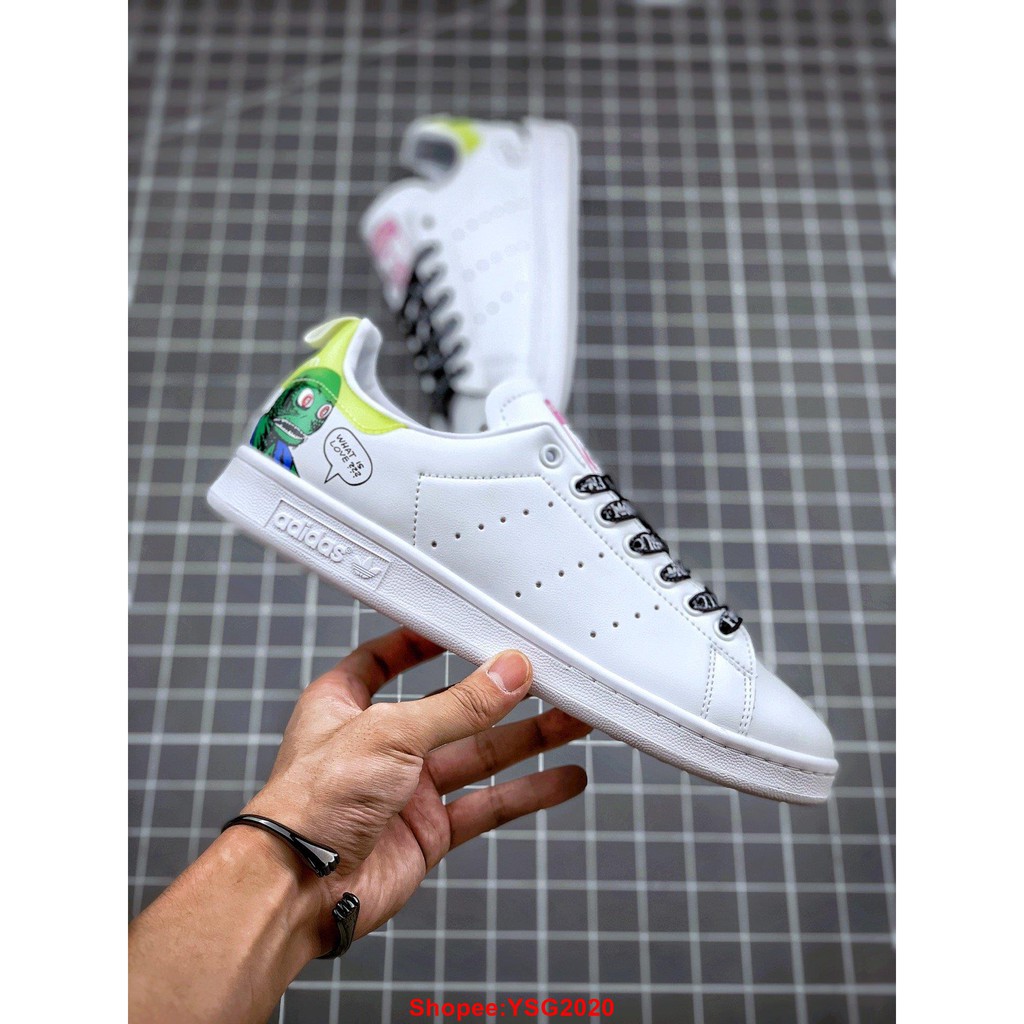ADIDAS Originals Stan Smith Leather Gradient White Alien - _g7u5ikeyf ...