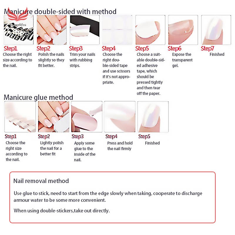 Charming Red Love Heart Fake Toe Nails Fashion Pure Color Toenail DIY ...