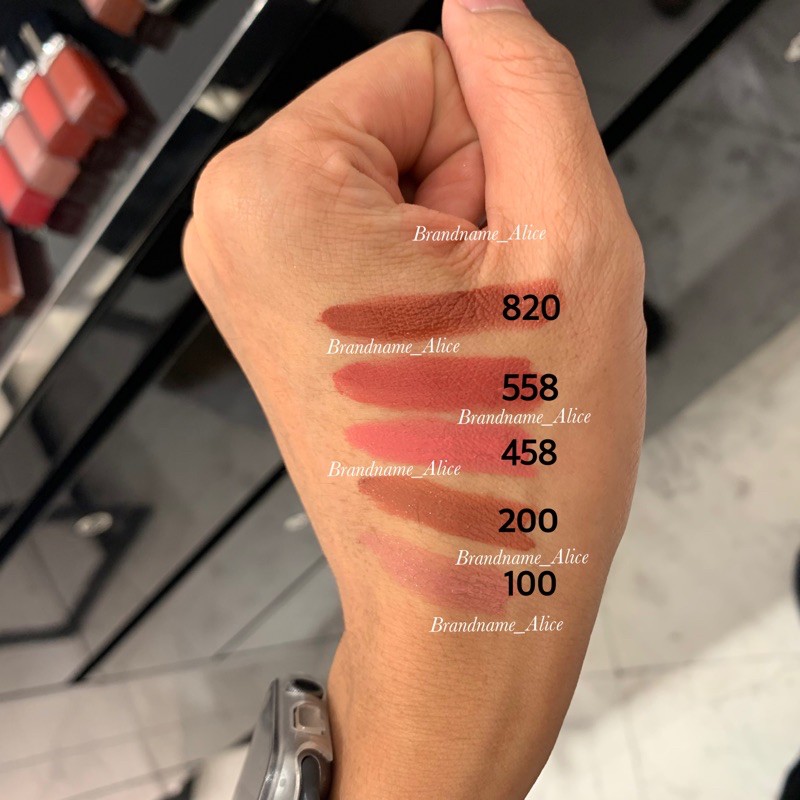 แท้ ลิป Dior Rouge Dior forever liquid สี 100 200 458 558 820 ...