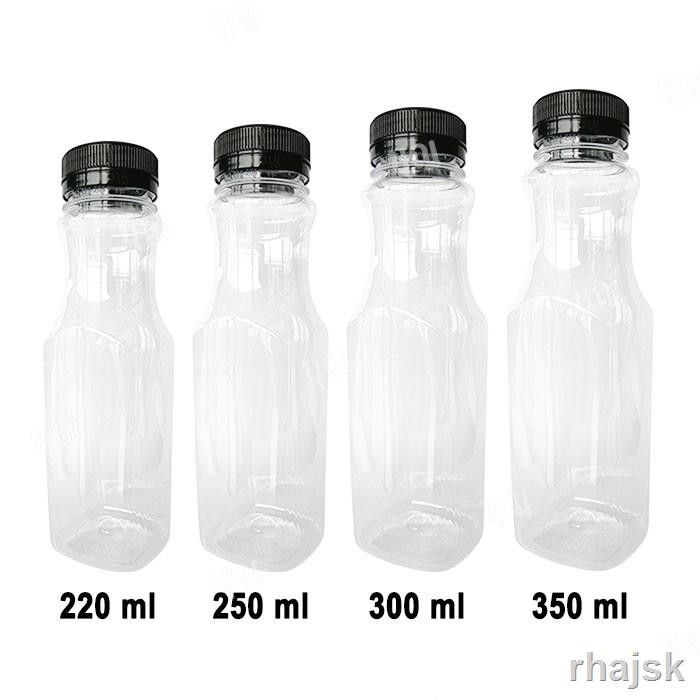 Hot saleขวดพลาสติก PET 300ml 150 ขวด เลือกสีฝาได้ บริการเก็บเงินปลายทาง - rhajsk - ThaiPick