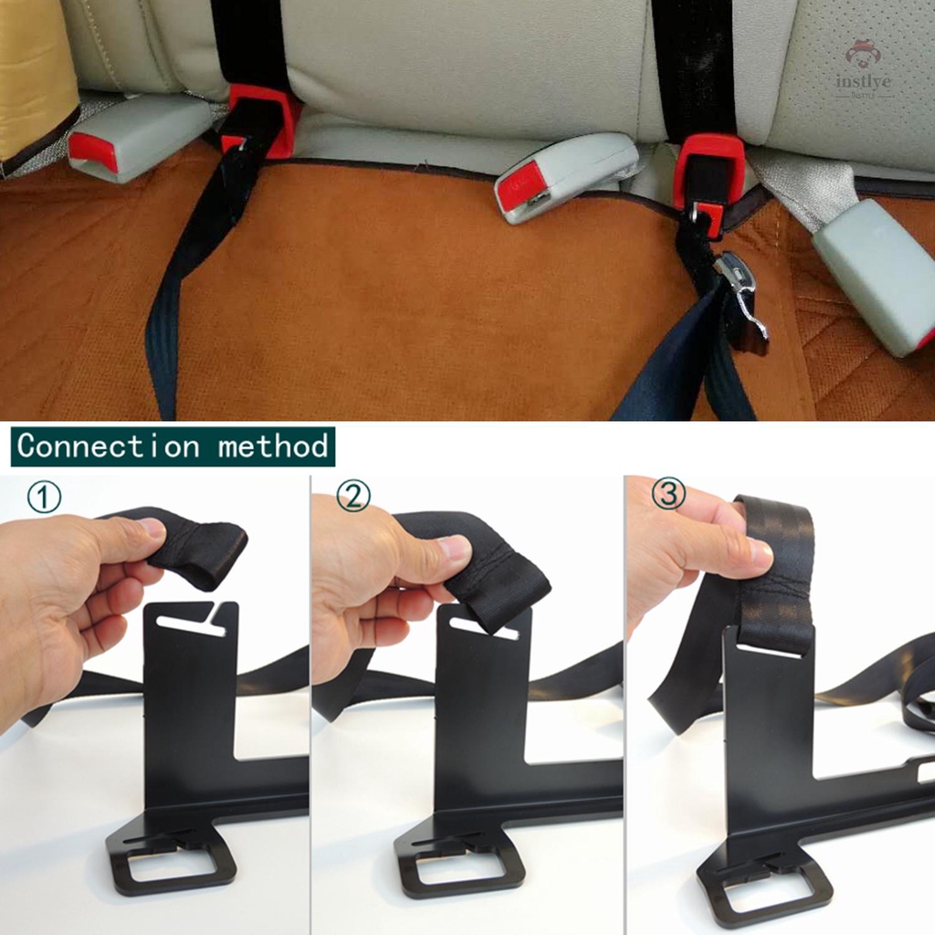 อุปกรณ์สลักเข็มขัดนิรภัยสําหรับ Isofix Connector Bracket Latch | Shopee ...