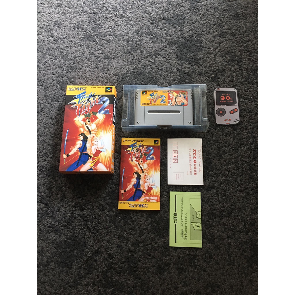 Capcom Cartridge Super Famicom Final Fight Collection Boxset (Wholesale ...