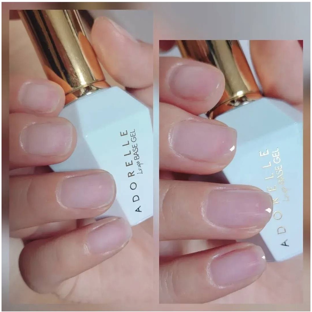 Base Level Up Adorelle 16ml. เบสสีเจลติดทน เนื้อหนา เสริมความแข็งแรง ...