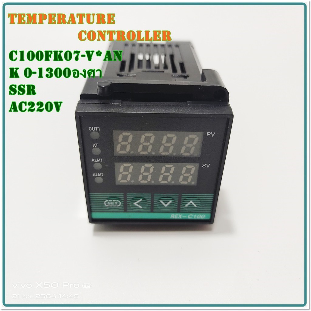 MODELC100FK07-VAN DIGITAL -DISPLAY PID TEMPERATURE CONTROLLER เครื่อง ...