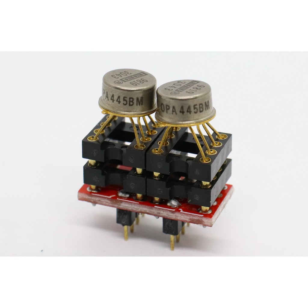 Single OP-AMP ออปแอมป์ OPA445BM ตัวถังเหล็ก ผลิตที่ U.S.A. (ขายเป็นเซ็ต ออปแอมป์2ตัวแปลง Single ...