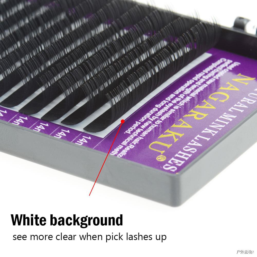 W-Shape Eyelash Extension Thickness 0.07mm Curvature B C D DD Premium ...