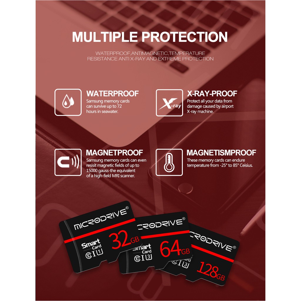 อะแดปเตอร์การ์ดหน่วยความจํา SD 4G 8G 16G 32G 128G สําหรับโทรศัพท์มือถือ ...