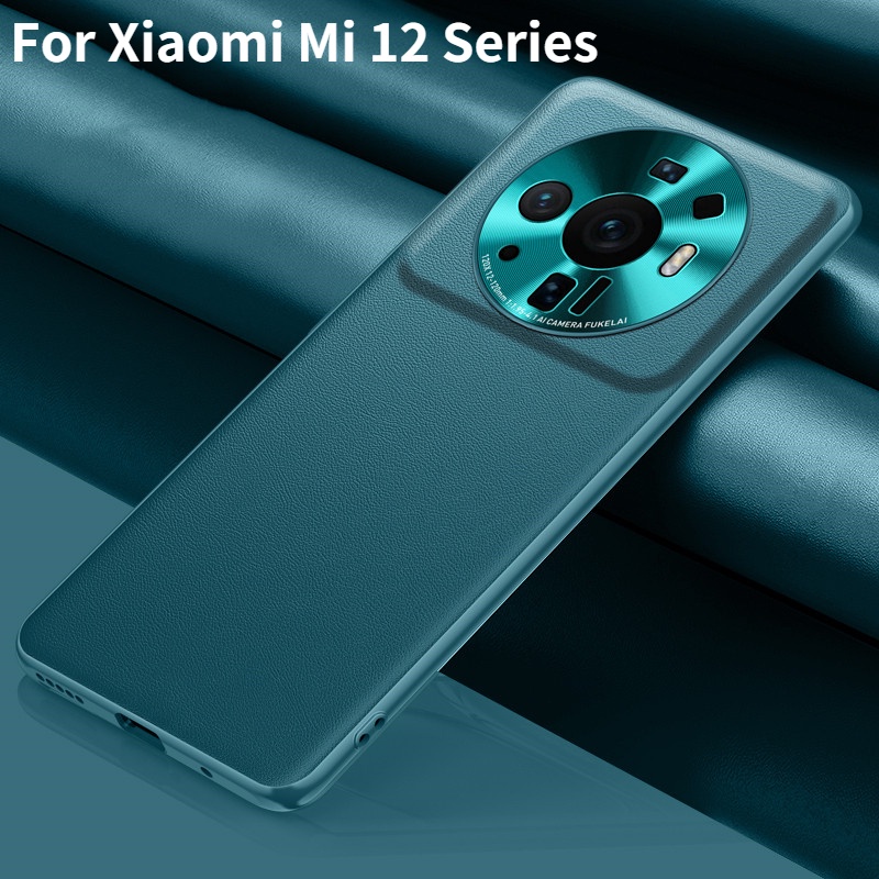 เคสโทรศัพท์มือถือหนัง ซิลิโคน ผิวด้าน หรูหรา สําหรับ Xiaomi Mi 12S ...
