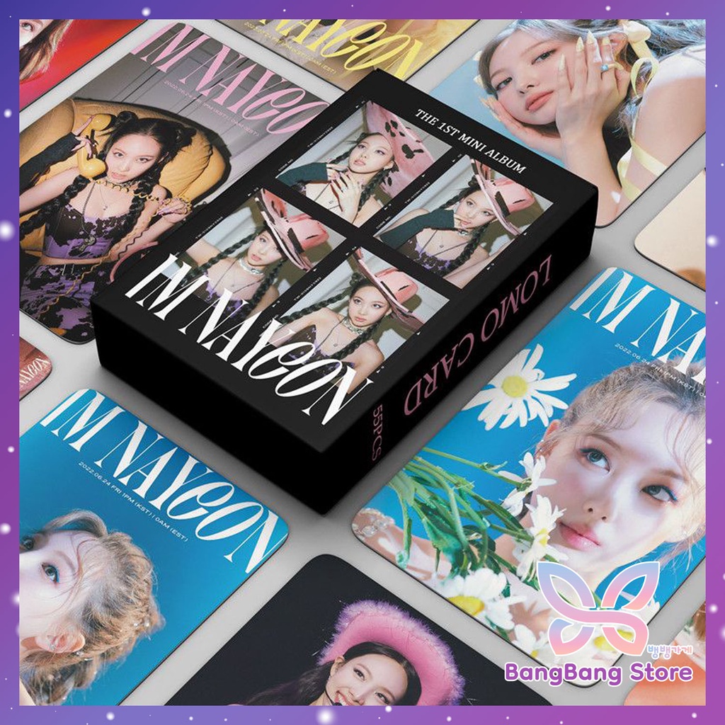 (BBS) Im NAYEON POP การ์ดรูปภาพ การ์ดโลโม่ ขนาดเล็ก NAYEON TWICE KPOP ...