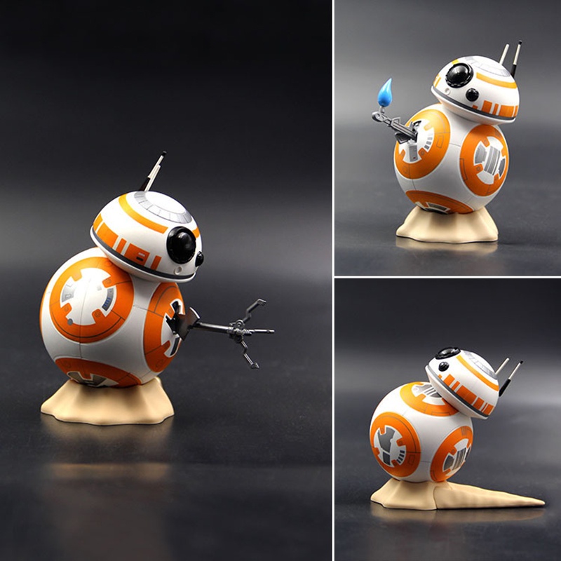 หม้อแปลงStar Wars Cute Robot BB8 Anime Figure Toy Assembly Model ...