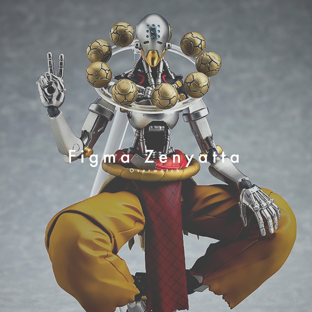 ฟิกม่า Overwatch : Figma 413 Zenyatta (Good Smile Company) | Shopee ...