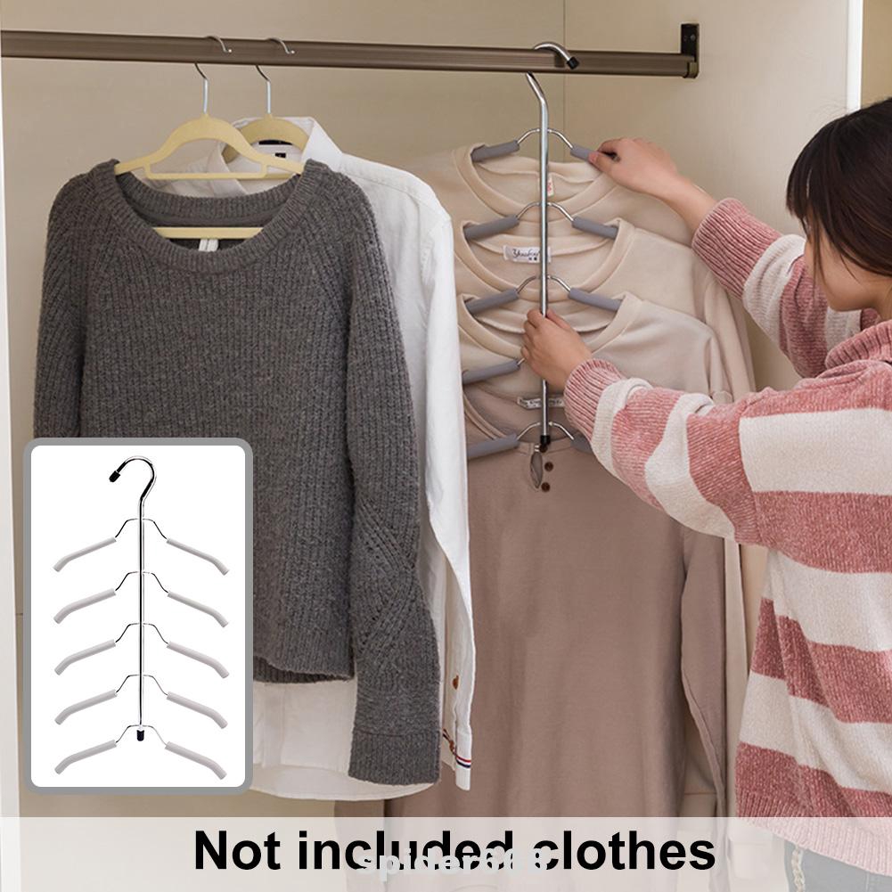 유유⁂Wardrobe Space Expert Magical Magic Folding Telescopic ...