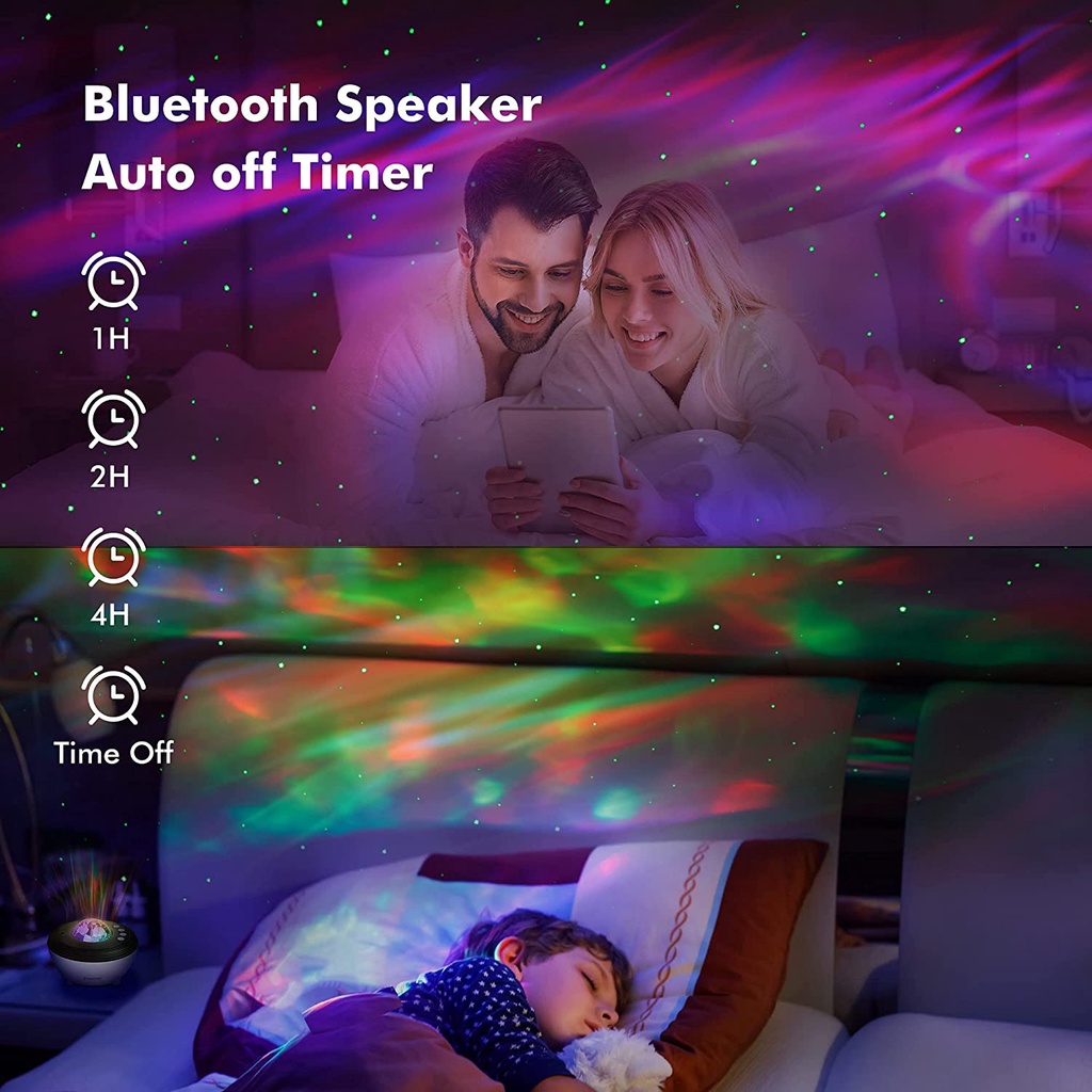 Star Projector LED Galaxy Night Light Lamp Work With Alexa Smart Wifi ...