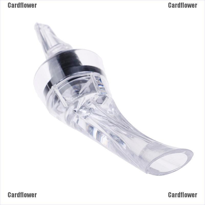 Cardflower Wine Decanter Wine Aerating Pourer Wine Aerator Quick ...