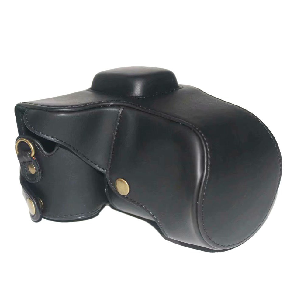 Black Coffee Brown PU Leather Camera Case Bag Cover For Samsung NX300 ...