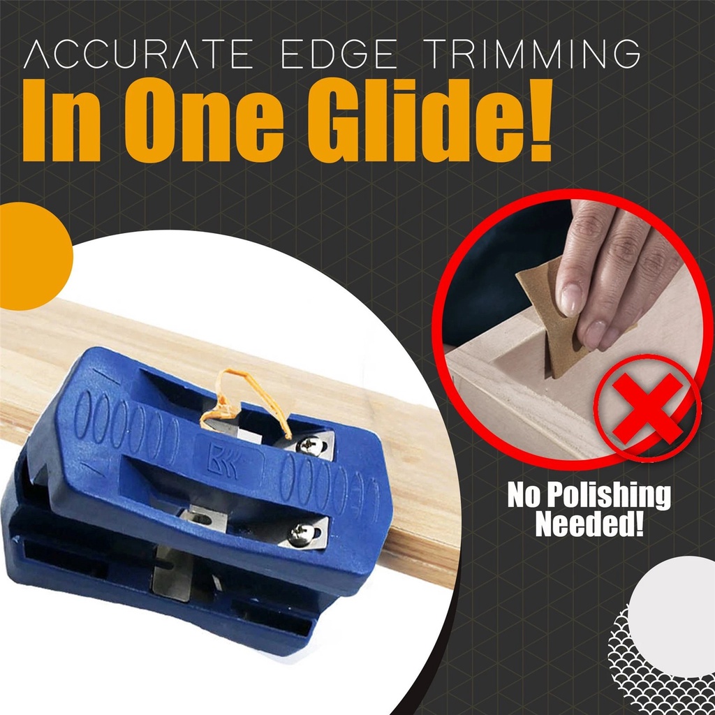 Double Edge Trimmer Wood Edge Banding Machine Manual Tail Trimming ...