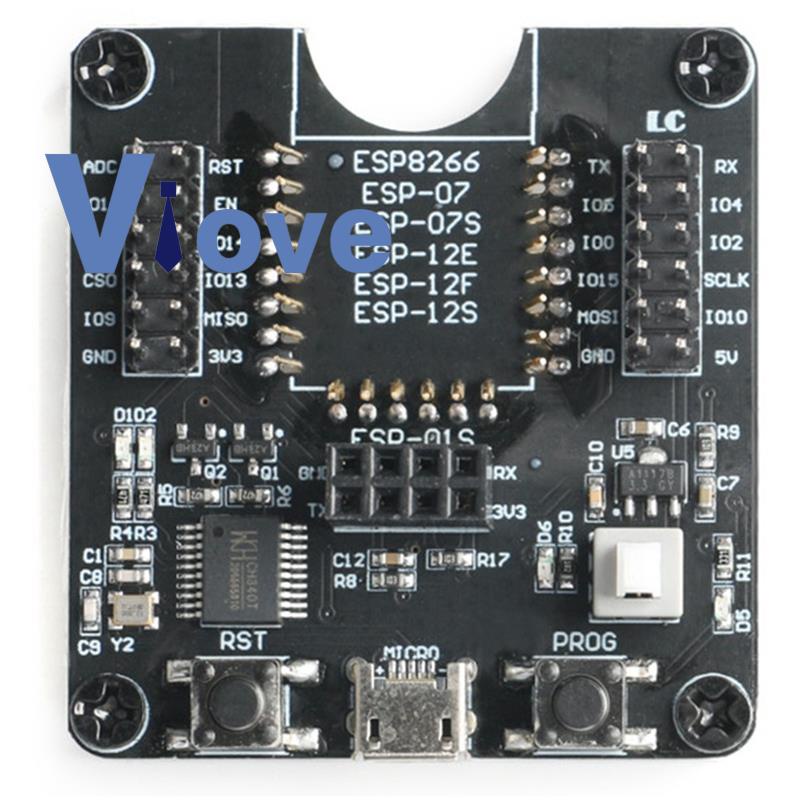 บอร์ดทดลอง ESP8266 รองรับ ESP-12F ESP-07S ESP-12E ESP-01S ESP12S ...