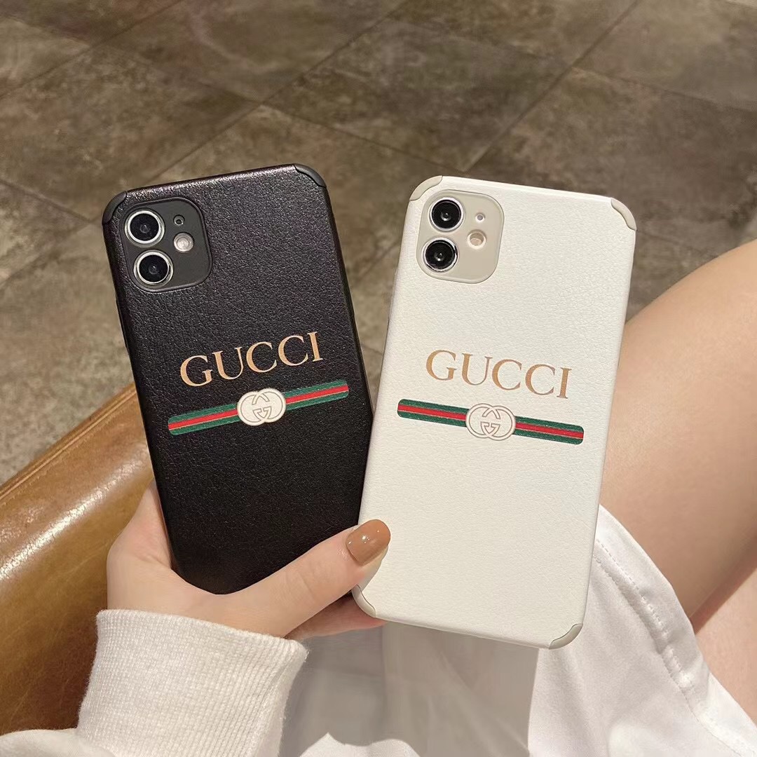 GUCCI 2021 เคสโทรศัพท์มือถือ Tpu ลายลิ้นจี่สําหรับ Iphone12 Iphone12 ...