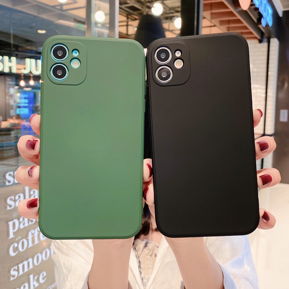 Frosted Straight Side Phone Case New Fives Colors Full Protection ...