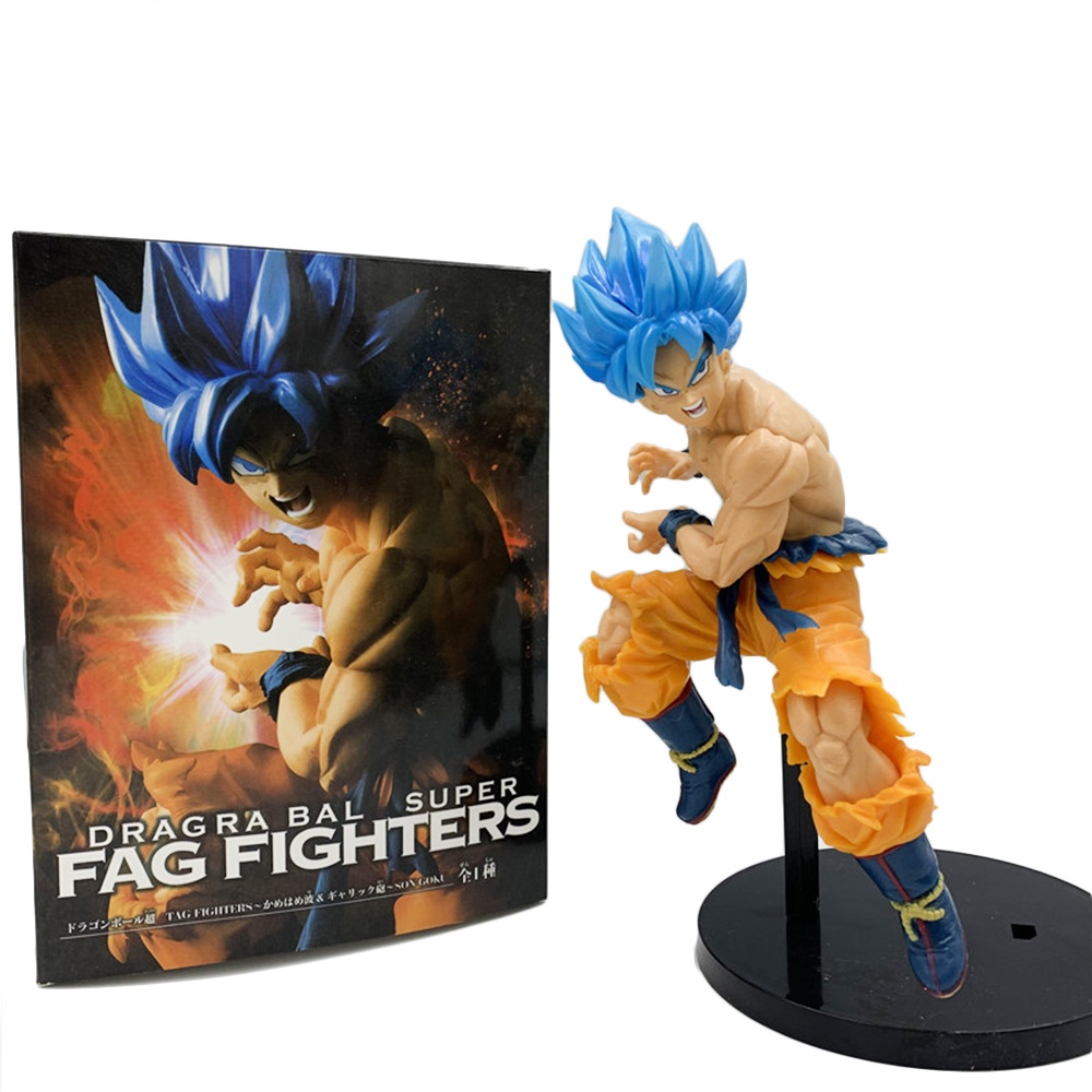 Dragon Ball Legend Blue Hair Goku Vegeta Strongest Fit Action Figure ...