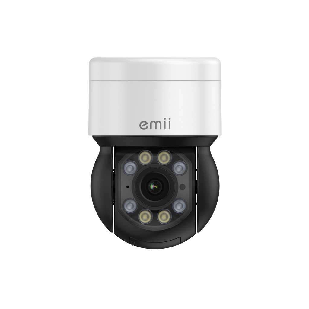 กล้องวงจรปิดติดภายนอก หันได้ โต้ตอบได้ กลางคืนภาพสี กันฝน กันแดดไม่มีเน็ตก็ใช้ได้ Emii MF103 2 ...