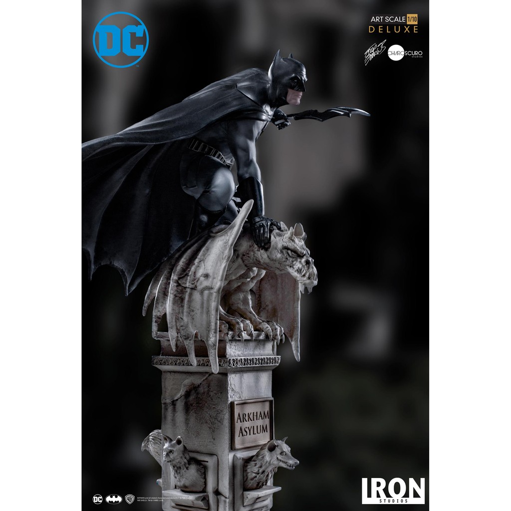 Batman: Arkham Asylum 1/10Scale (Deluxe) by Iron Studios (Statue, งาน ...