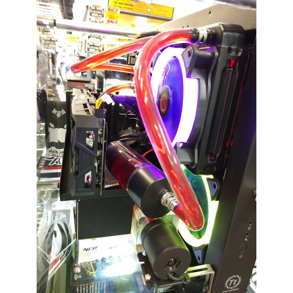 ชุดน้ำเปิด1ตอน ระบายความร้อนCPU ครบชุด/CPU Water Cooling Open Loop Set ...