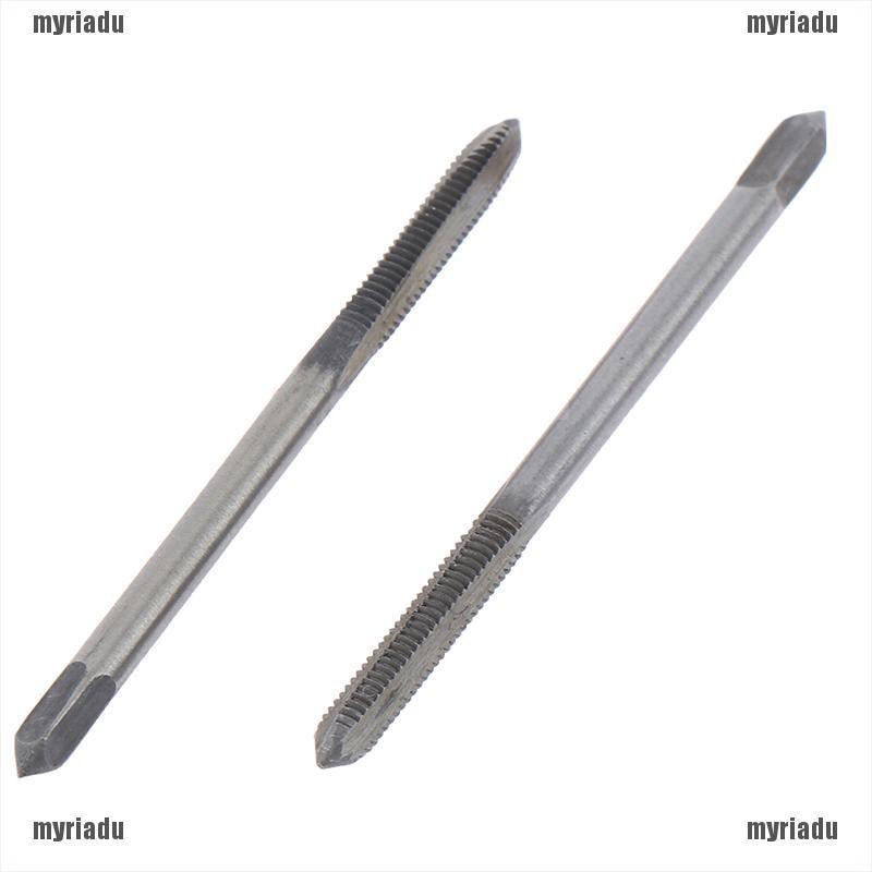 【MRDU】2pcs Straight Fluted Screw Thread Metric Plug Hand Tap Drill Hand ...
