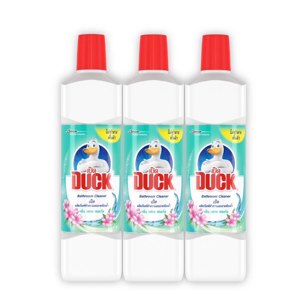Duck Clean Fresh Fresh Floral Bathroom Cleaner 900ml Pack 3 - sc ...
