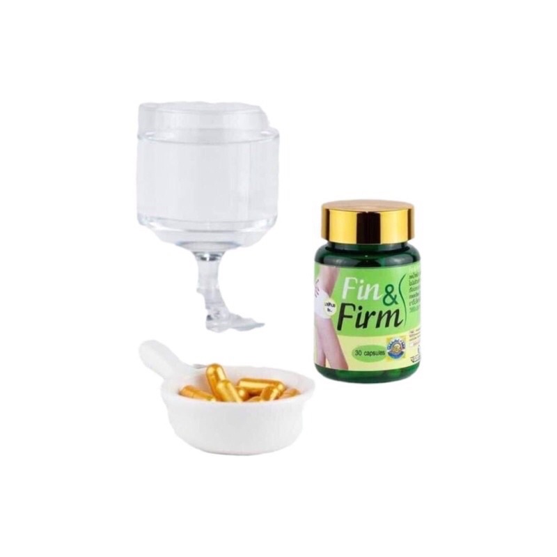 1กระปุก30แคปซูล มีของพร้อมส่งฟินแอนด์เฟิร์ม finfirm ลดน้ำหนักกระชับ ...