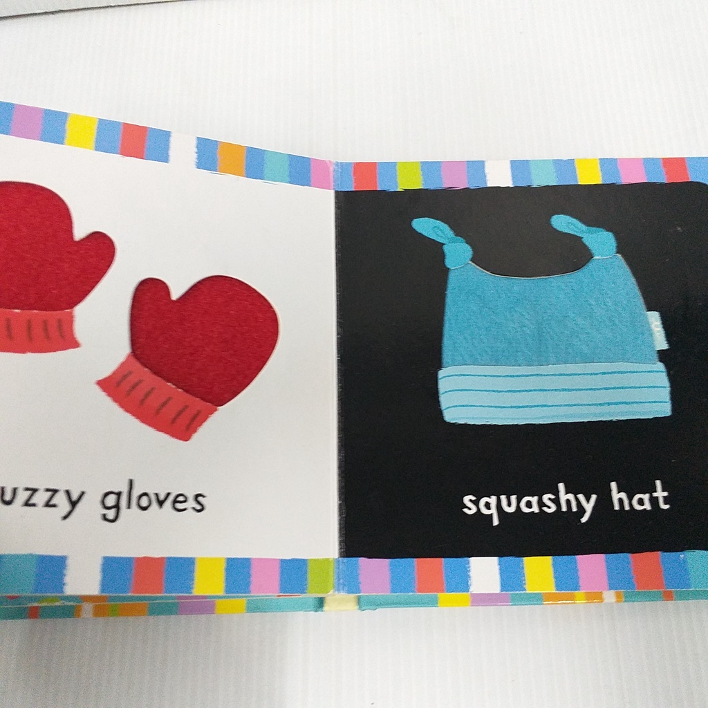 Babys Very First Tochy-Feely Getting Dressed Book By Usborne หนังสือ ...