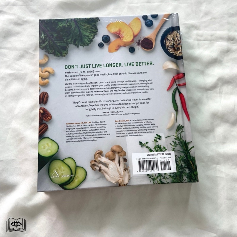 Querida หนังสือภาษาอังกฤษ The Healthspan Solution How and What to Eat ...