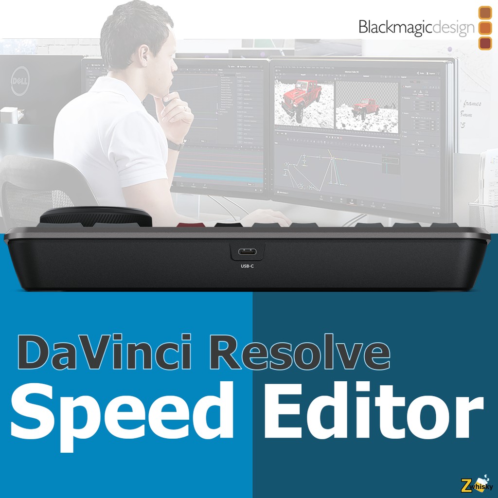 Blackmagic Design DaVinci Resolve Speed Editor ( Dongle License ...