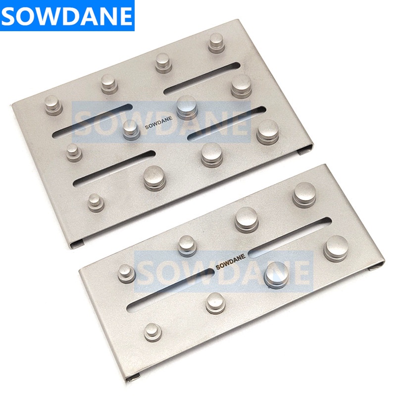 Dental Rubber Dam Clamp Tray Clamps Placer Rubber Barrier Clip Holder ...