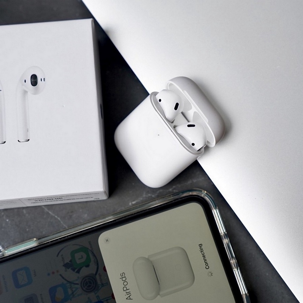 Apple air 2 pods แอร์พอด 2 ของแท้ 100% ใหม่เอี่ยมยังไม่ได้เปิดกล่อง ...