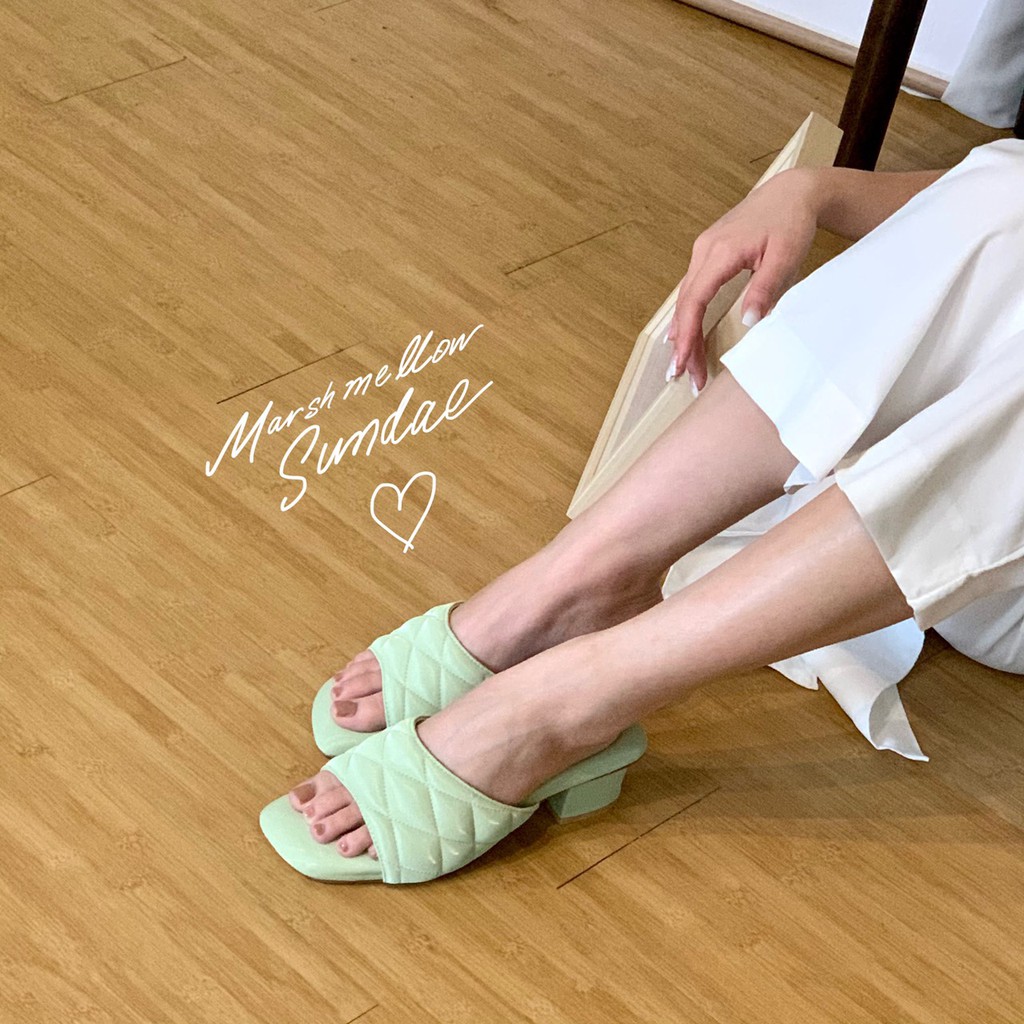 SUNDAE MarshMellow Soft Shoes รองเท้าสุดนุ่ม ที่มีพื้นผิวสุดพิเศษของผ้า ...