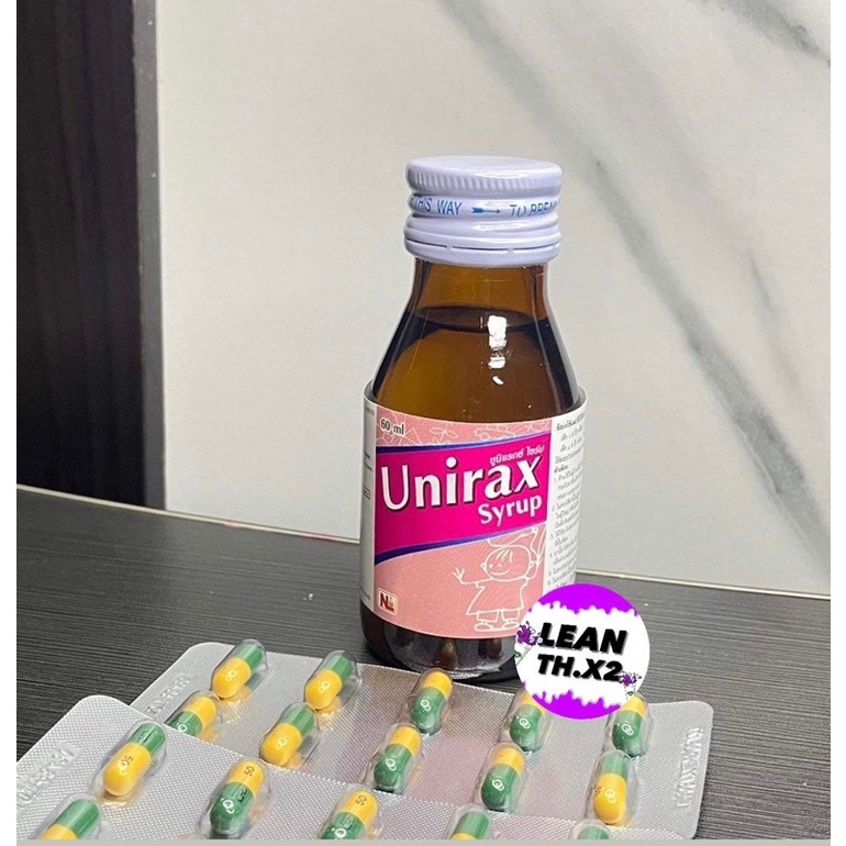 ด่วนๆ️ยู นิ แ ร ก ซ์ ไซรัป แผงเหล็ก น้ำหวาน หวานหอม กลิ่นสตอเบอรี่ - lean.thx4 - ThaiPick