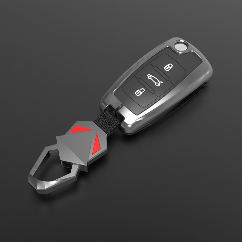 Volkswagen Alloy Mecha Key Case Suitable for Lavida Sagitar Bora Tiguan ...