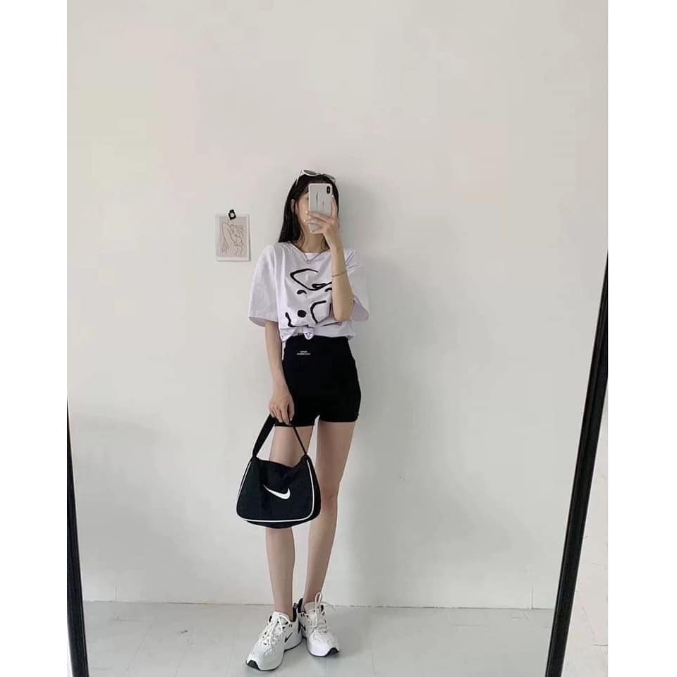 พร้อมส่ง ????????กางเกงรีดไขมัน ขาสั้น "Born Uncommon" - kaventan ...