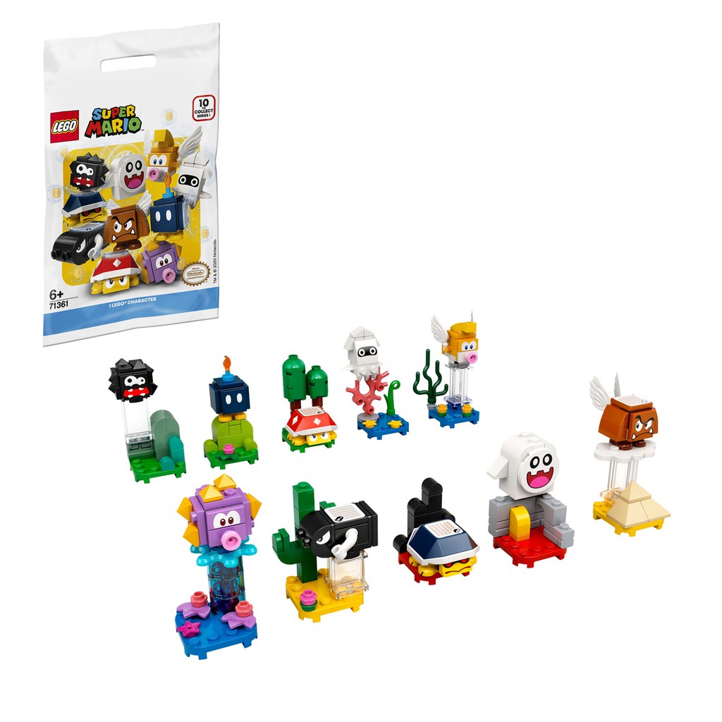71410 LEGO Super Mario Character Packs Series 5 ครบชุด 8 ตัว (สินค้าไม่ ...