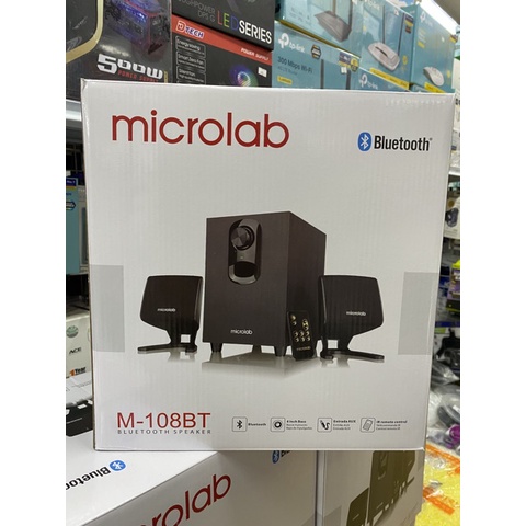 ลำโพงบลูทูธ ลำโพงต่อคอม microlab M108BT ลำโพงคอมพิวเตอร์ 2.1 Bluetooth ...