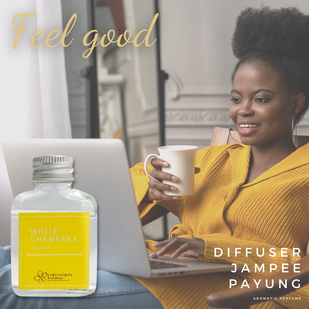 ก้านไม้หอม น้ำหอมบ้าน Diffuser น้ำหอม ดอกจำปี Jampee Payung - jampee ...