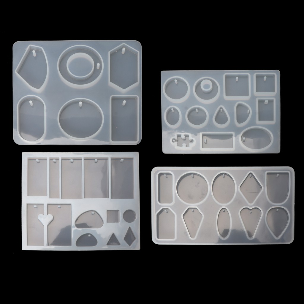INF 4Pcs Silicone Resin DIY Mold Handmade Bracelet - infashion1.th ...